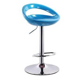 Generic Barhocker, moderner, h&ouml;henverstellbarer Barhocker mit drehbarer R&uuml;ckenlehne (60-80 cm