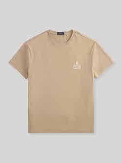 Polo Ralph Lauren Relaxed Fit T-Shirt aus reiner Baumwolle mit Logo-Stitching