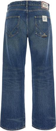 Roy Rogers Faded Denim Jeans - Blue