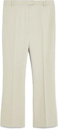 Max Mara Femme, Pantalons, Beige, Taille: 36 FR Pantalon en viscose
