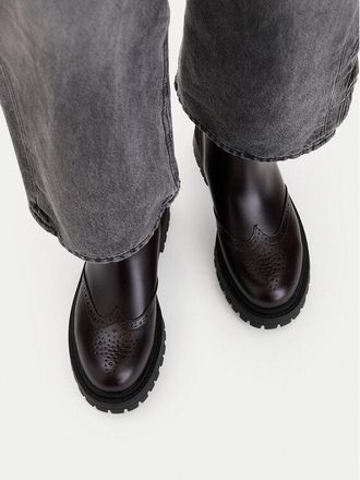 Jenny Stiefeletten CEO-LI-001 Dunkelrot