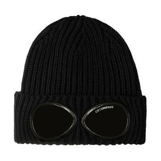 C.P. Company C.p. Company, Homme, Accessoires, Bleu, Taille: ONE Size Bonnet Tricot&eacute;