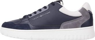 Tommy Hilfiger Herren Cupsole Sneaker Basket Core Schuhe, Blau (Desert Sky), 44