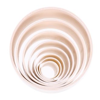 Cabilock Healvian 16st&uuml;cke Teiliges aus Bl&uuml;tenformh&uuml;llen Einfache Bl&uuml;tenblattformen Kunststoff-bl&uuml;tenblattkunstformen Formh&uuml;lsen Siebblumenform Bastelform Mate