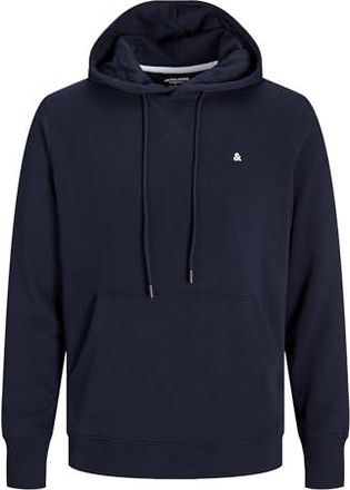 Jack & Jones Jjepaulos Noos Sweat à Capuche Sweatshirt, Blazer Bleu Marine, L Homme