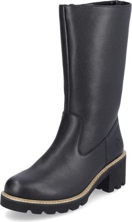 Remonte Damen D0A78 Halblange Stiefel, Schwarz/Schwarz / 01, 38 EU