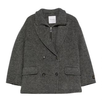 Ermanno Scervino Woll-Polyester-Blazer - - Jackets - Damen - Grau - 2XS