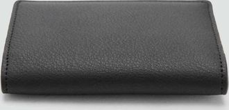 Mango Portefeuille avec effet grain&eacute; noir - Homme - Taille unique - MANGO MAN
