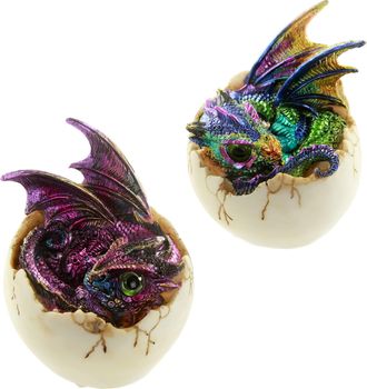 Puckator Futuristische Fantasie-Figur, Albtraum, Drache, H&ouml;he 9,5-10 cm, Breite 7,5-8 cm, gemischt