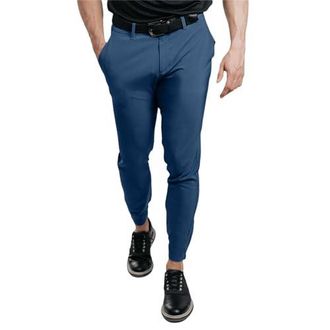 Generic Pantalon de golf pour homme avec poches, l&eacute;ger, extensible, s&eacute;chage rapide, d&eacute;contract&eacute;, voyage, travail, pantalon chino coupe droite, pantalon en tis