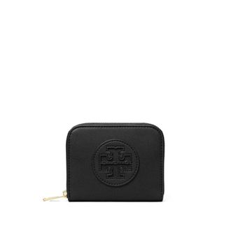 Tory Burch Ella Bio Small Zip Wallet - - Accessories - Damen - Schwarzk - ONE SIZE