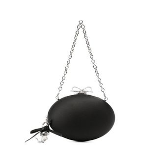 Self Portrait Bow-clasp Chain-strap Clutch Bag