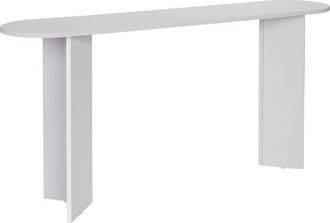 Hanah Home Console en bois Sira - 150 x 35 x 75 cm - Blanc