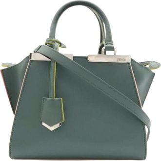 Fendi Sac bandouli&egrave;re vintage doccasion - Femme - Pre-owned - Vert - Taille: ONE Size