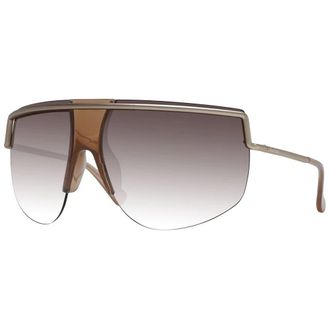 Max Mara Goldene Damen Sonnenbrille Aviator Stil - - Accessories - Damen - Gelb - ONE SIZE