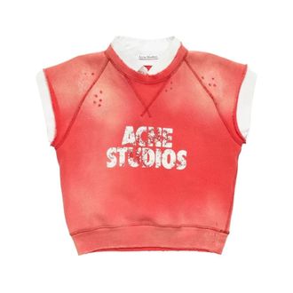 Acne Studios Damen, Sweatshirts & Hoodies, Rot, XSGr&ouml;&szlig;e