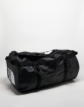 The North Face Base Camp - XXL-Beuteltasche in Schwarz und Weiß