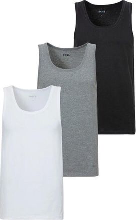 HUGO BOSS Homme, Tops, Multicolore, Taille: S Lot de trois d&eacute;bardeurs en coton