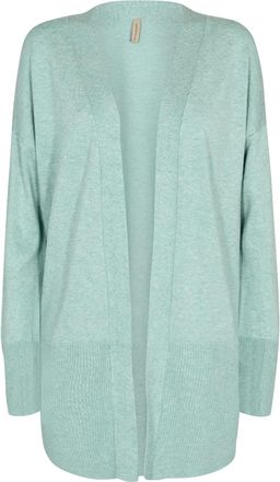 Soyaconcept Soya Concept Damen Soyaconcept SC-Dollie 523 Strickjacke Wollpullover, 96404 Green Haze Melange, Medium