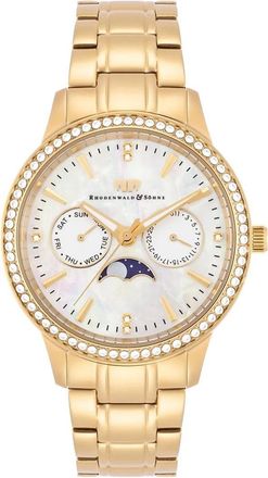Rhodenwald & S&ouml;hne Uhr - Damen Armbanduhr Amidala Edelstahl - Gr. unisize - in Gold - f&uuml;r Damen