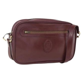Cartier Sac bandouli&egrave;re Vintage Pre-owned - Femme - Pre-owned - Rouge - Taille: ONE Size