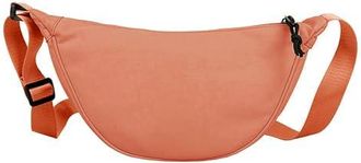 Generic Sac à bandoulière pour femme, sangle réglable, fermeture éclair, grande capacité, décontracté, en nylon, sac à raviolis à une épaule, usage quotidien,