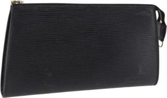 Louis Vuitton Pochette daccessoires Pre-owned - Femme - Pre-owned - Noir - Taille: ONE Size
