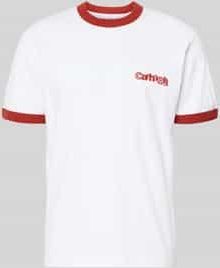Carhartt Work in Progress T-Shirt im Retro-Look mit Label-Print
