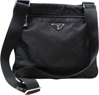 Prada unisex, Pre-owned, Noir, Taille: ONE Size Sac bandouli&egrave;re vintage Pre-owned