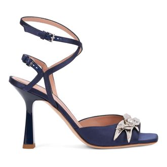 Alberta Ferretti Femme, Chaussures, Bleu, Taille: 37 EU Sandales