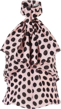 Nina Ricci blouse &agrave; d&eacute;tail de noeud - Rose