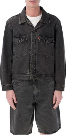 Levi's Homme, Vestes, Noir, Taille: M Emarcader Station Jkt