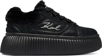 Karl Lagerfeld Sneakers Kreeper Lo KL42312L Schwarz