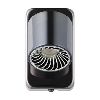 Eglo LED Deckenlampe Maurano, Deckenstrahler, Aluguss in nickel-nero, chrom, Kunststoff in chrom warmwei&szlig;