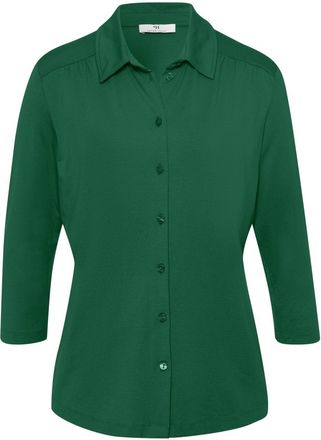 Peter Hahn Jersey-Bluse 3/4-Arm Peter Hahn grün