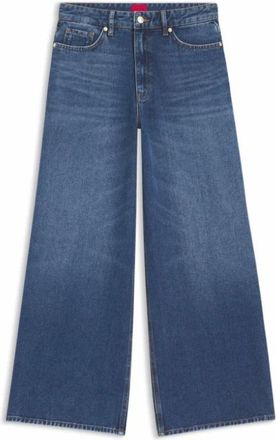 HUGO BOSS Femme, Jeans, Bleu, Taille: W26 Geredith Wide Leg Jeans