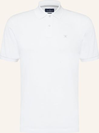 Hackett Piqu&eacute;-Poloshirt Slim Fit weiss