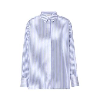 Max Mara Femme, Blouses et Chemises, Multicolore, Taille: 36 FR Chemise &agrave; Rayures Oversize avec Fermeture Boutonn&eacute;e Cach&eacute;e