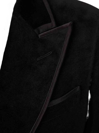 Tom Ford Mens Blazer Dyllan Black Cotton; Lining: Cupro Jacket