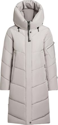 Khujo Jange2 Damen Wintermantel Steppmantel Winterjacke Kurzmantel Steppjacke (DE/NL/SE/PL, Alphanumerisch, XS, Regular, Regular, 219BLI-GRY)