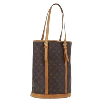 Louis Vuitton Sac Seau en Toile Pr&eacute;-aim&eacute; - Femme - Pre-owned - Brun - Taille: ONE Size