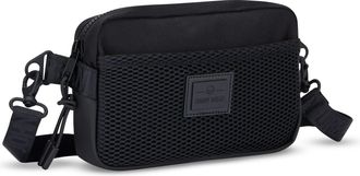 Johnny Urban Bauchtasche Damen Schwarz - Elliot - Gürteltasche Mit Flexiblem Gurt für Festival & Reisen - Stylischer Crossbody Brustbeutel - Wasserabweisend