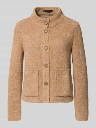 Betty Barclay Strickjacke mit Stehkragen und aufgesetzten Taschen