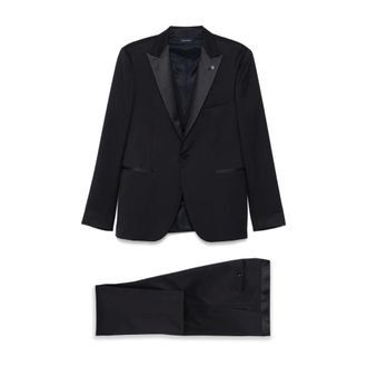 Tagliatore Tuxedo &agrave; un bouton - Homme - Costumes - Bleu - Taille: 2XL