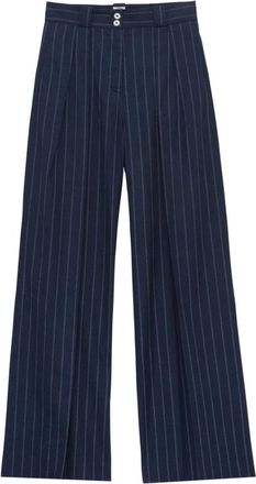 Ines De La Fressange Femme, Pantalons, Bleu, Taille: 42 FR Marl&egrave;ne trousers