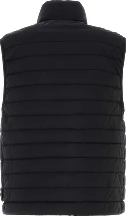 Stone Island Stretch Nylon Down Vest - Black