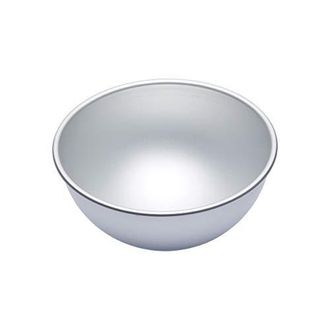 MasterClass MasterClass Hemisphere Cake Tin 20 cm, moule en aluminium anodisé argenté, léger et résistant, pour la cuisson de gâteaux en demi-sphère, 8 pouces