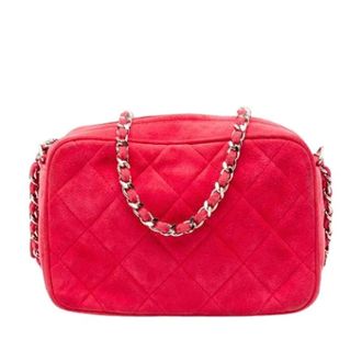 Chanel Sac bandouli&egrave;re vintage Pre-owned - Femme - Pre-owned - Rouge - Taille: ONE Size