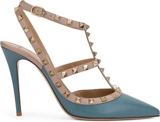 Valentino Garavani Femme, Chaussures, Bleu, Taille: 41 EU Rockstud Pump