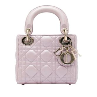 Dior Pre-owned Mini Lady Dior - - Pre-owned - Damen - Rosa - ONE SIZE